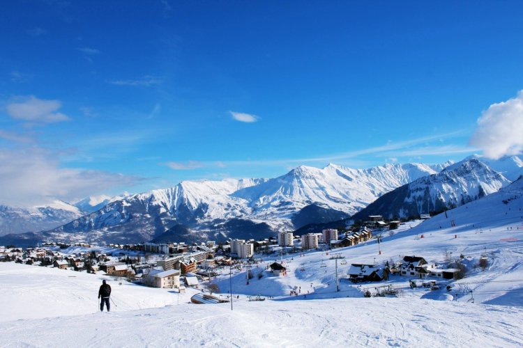 La Toussuire, wintersport resort in Les Sybelles